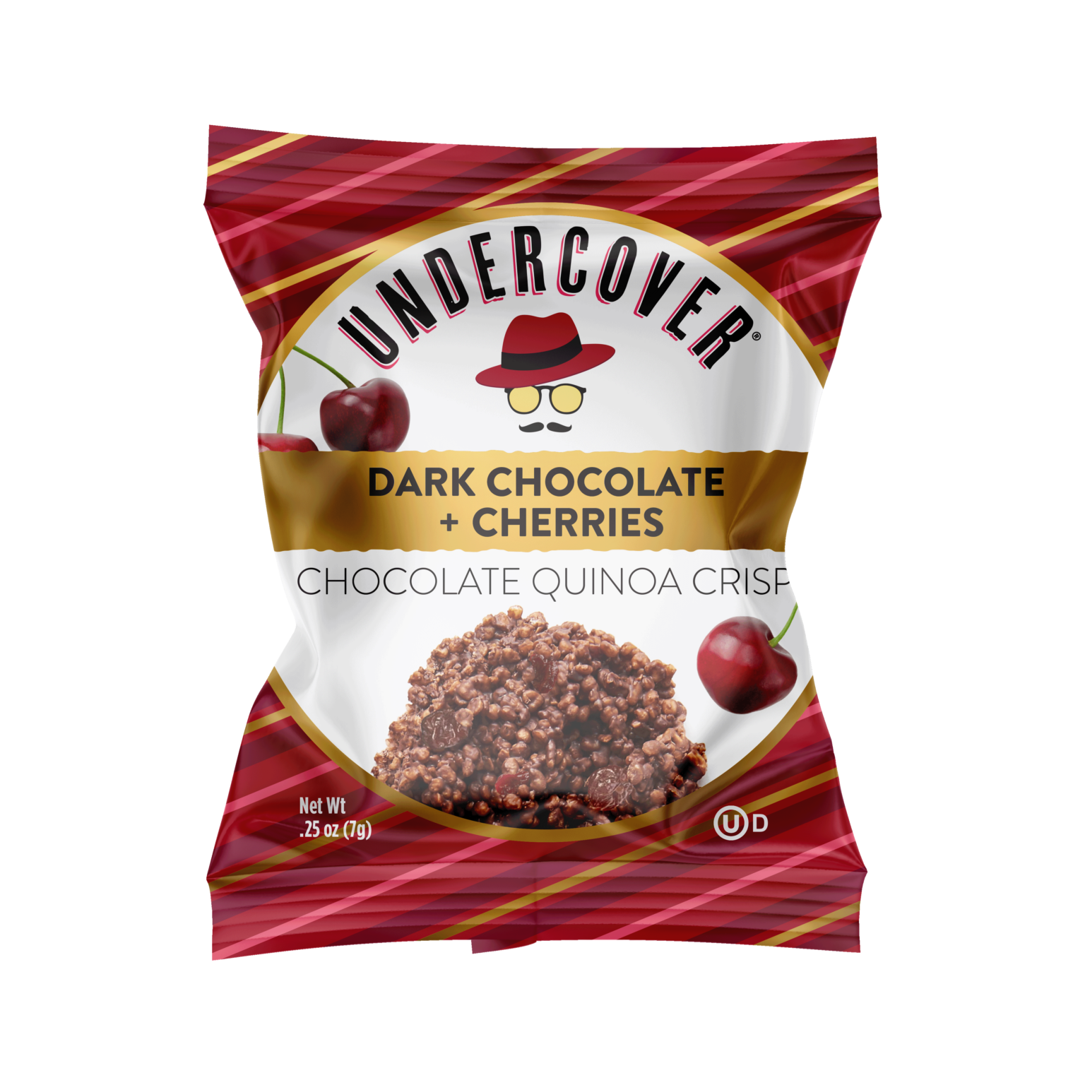 Dark Chocolate + Cherries70-Pack of Individually Wrapped Crisps (.25oz ...