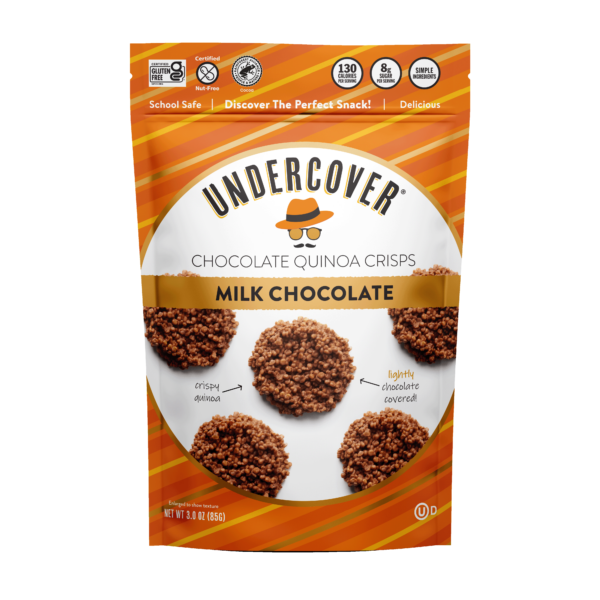 Milk Chocolate Mini Crisps - Undercover Snacks
