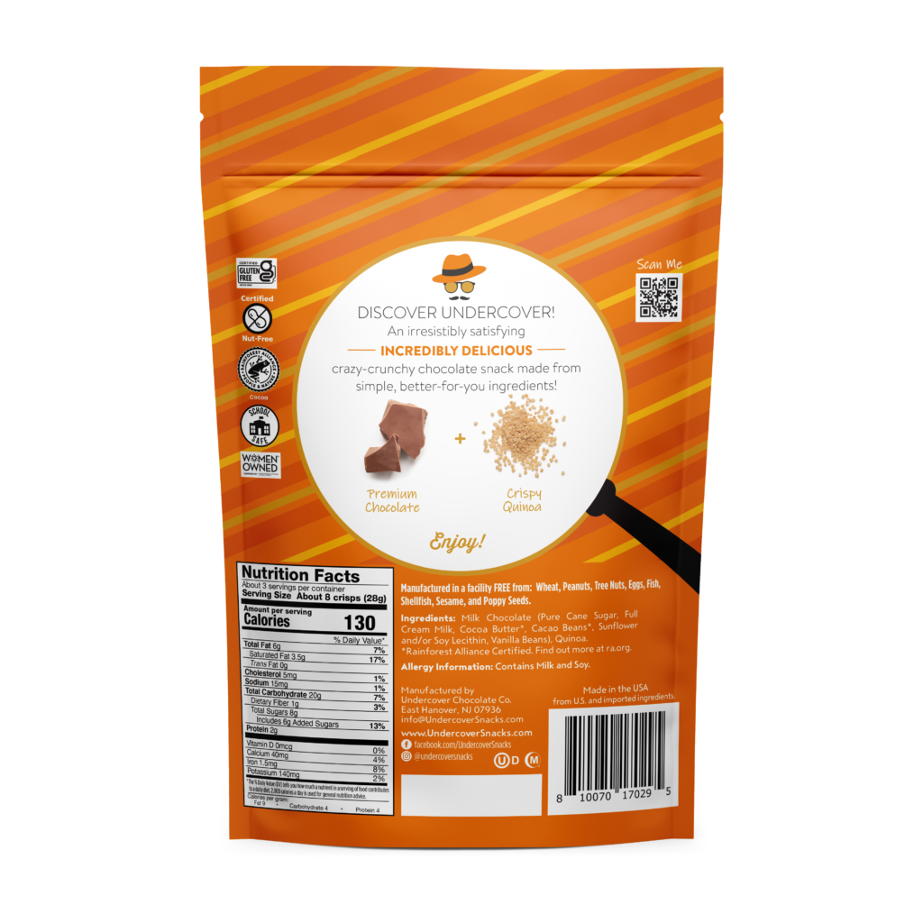 Milk Chocolate Sampler Pack - Mini Crisps - Undercover Snacks