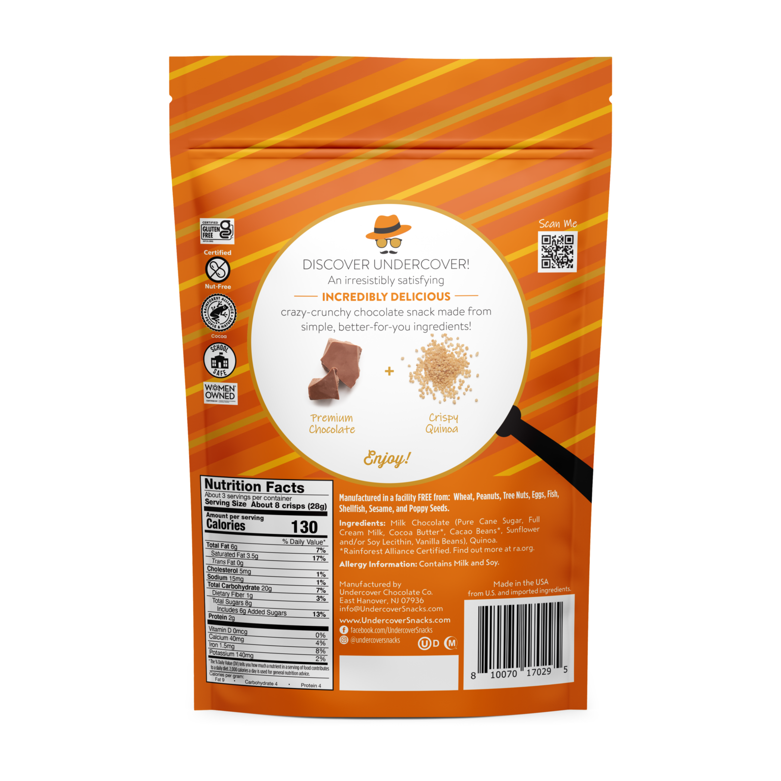 Variety Sampler Pack7 Count- 3oz Bags - Undercover Snacks