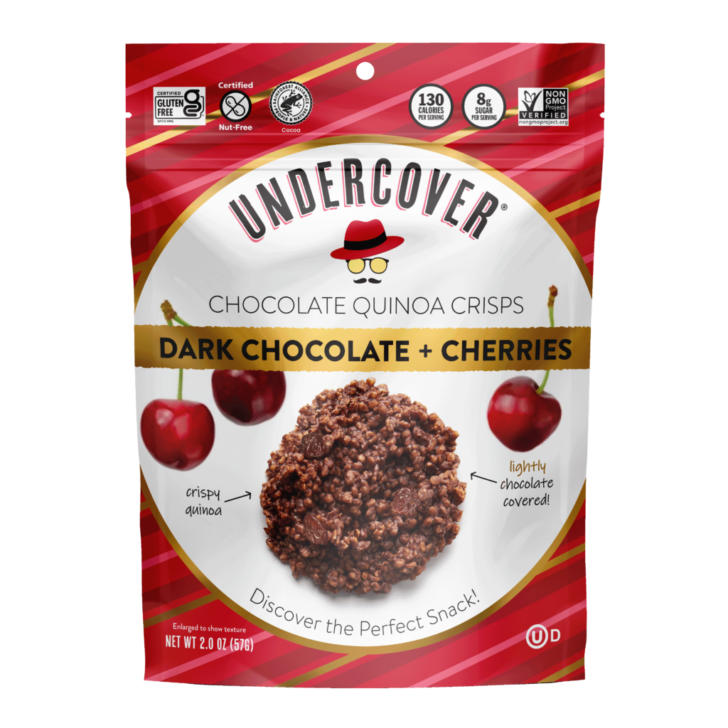 Dark Chocolate + Cherries - Undercover Snacks