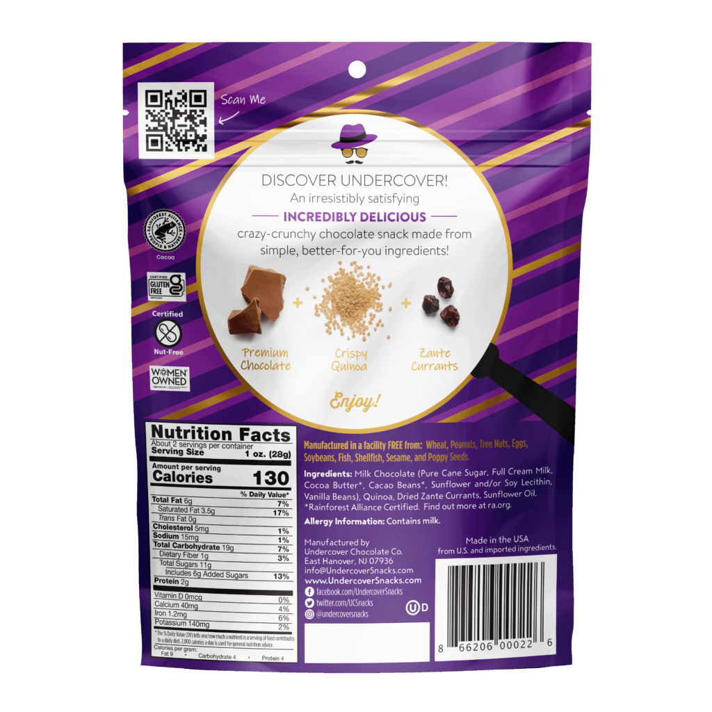 Milk Chocolate Sampler Pack - Undercover Snacks