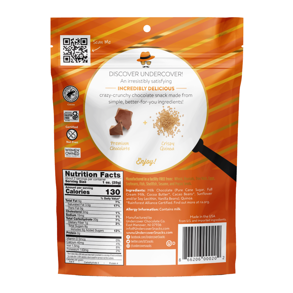 Milk Chocolate Sampler Pack - Undercover Snacks