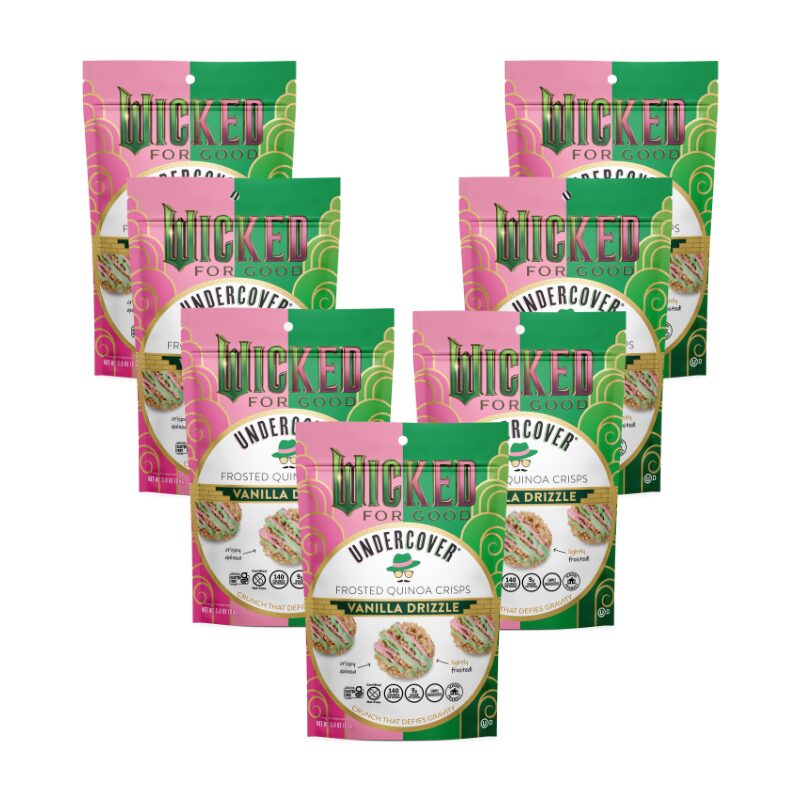 Frosted Vanilla Drizzle Mini Crisps - Wicked7 Count- 3oz Bags ...