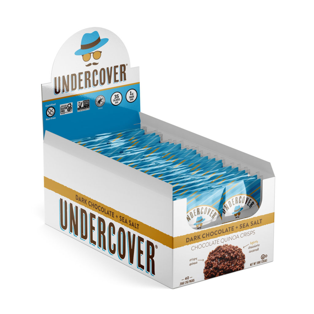 Dark Chocolate + Sea Salt Countertop Display, 3 Displays (40CT - .25oz ...